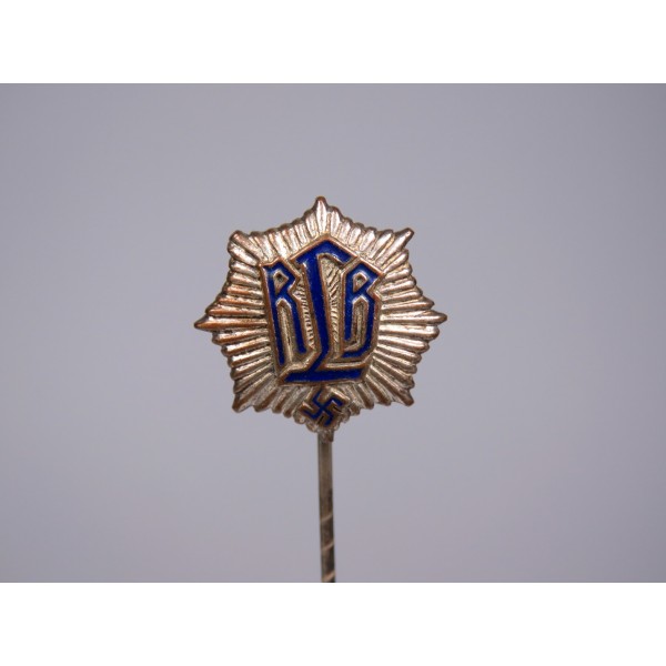 Reichsluftschutzbund RLB member badge 1st type - 17 mm, H. Aurich