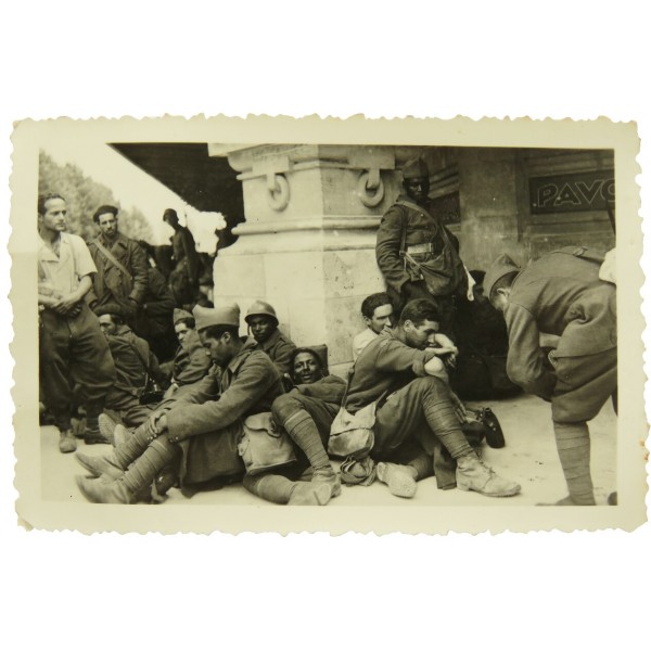 Photo of the african french POWs