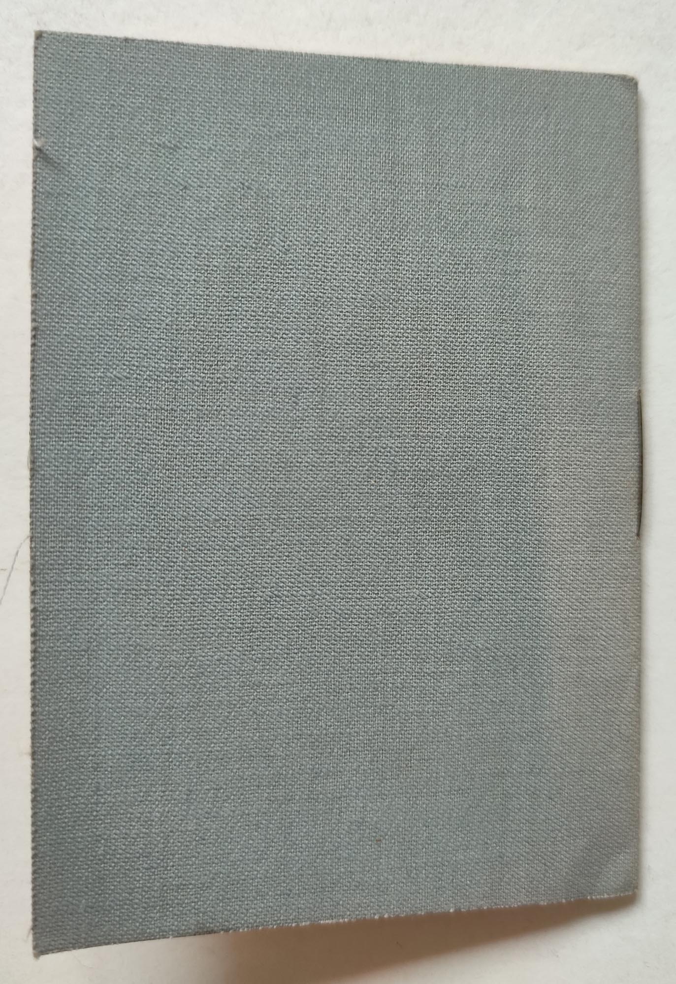 Blank NKVD service book
