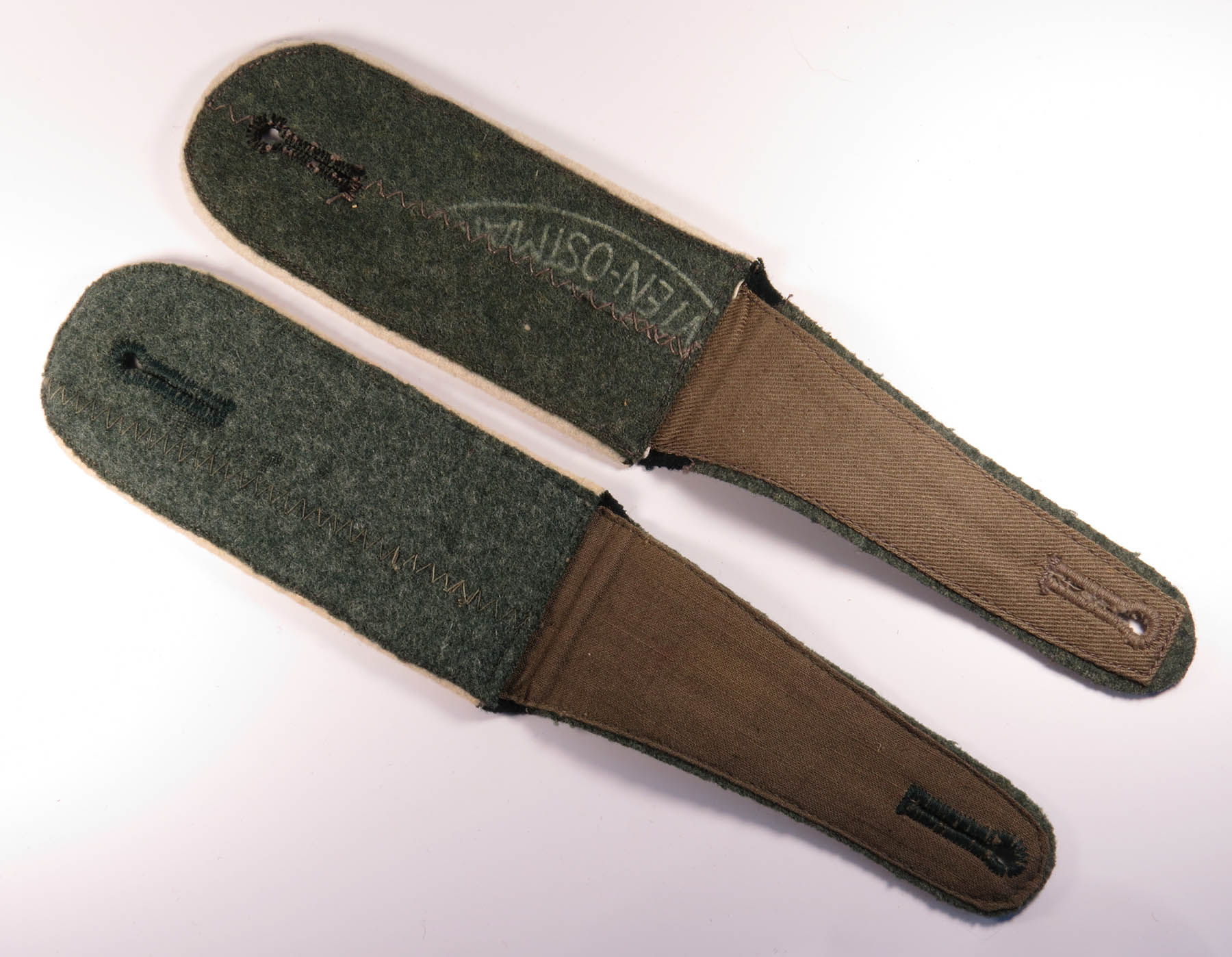 Dark Green Infantry Shoulder Straps