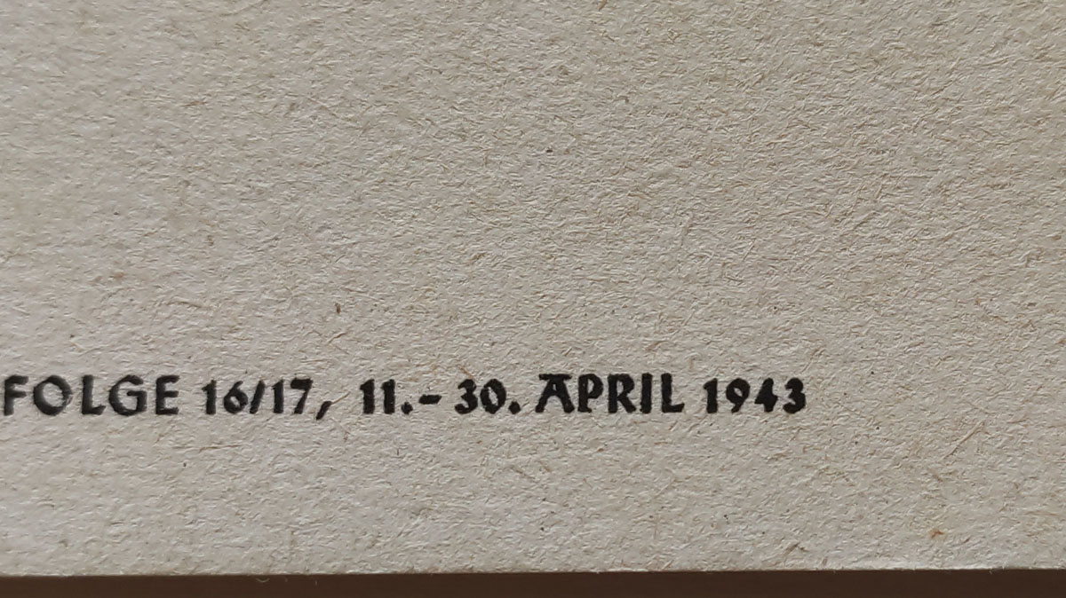 NSDAP weekly motto: Being ready is everything