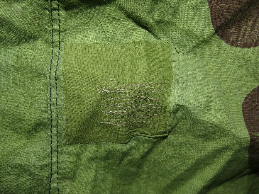 Original WWII Soviet amoeba pattern camouflage smock
