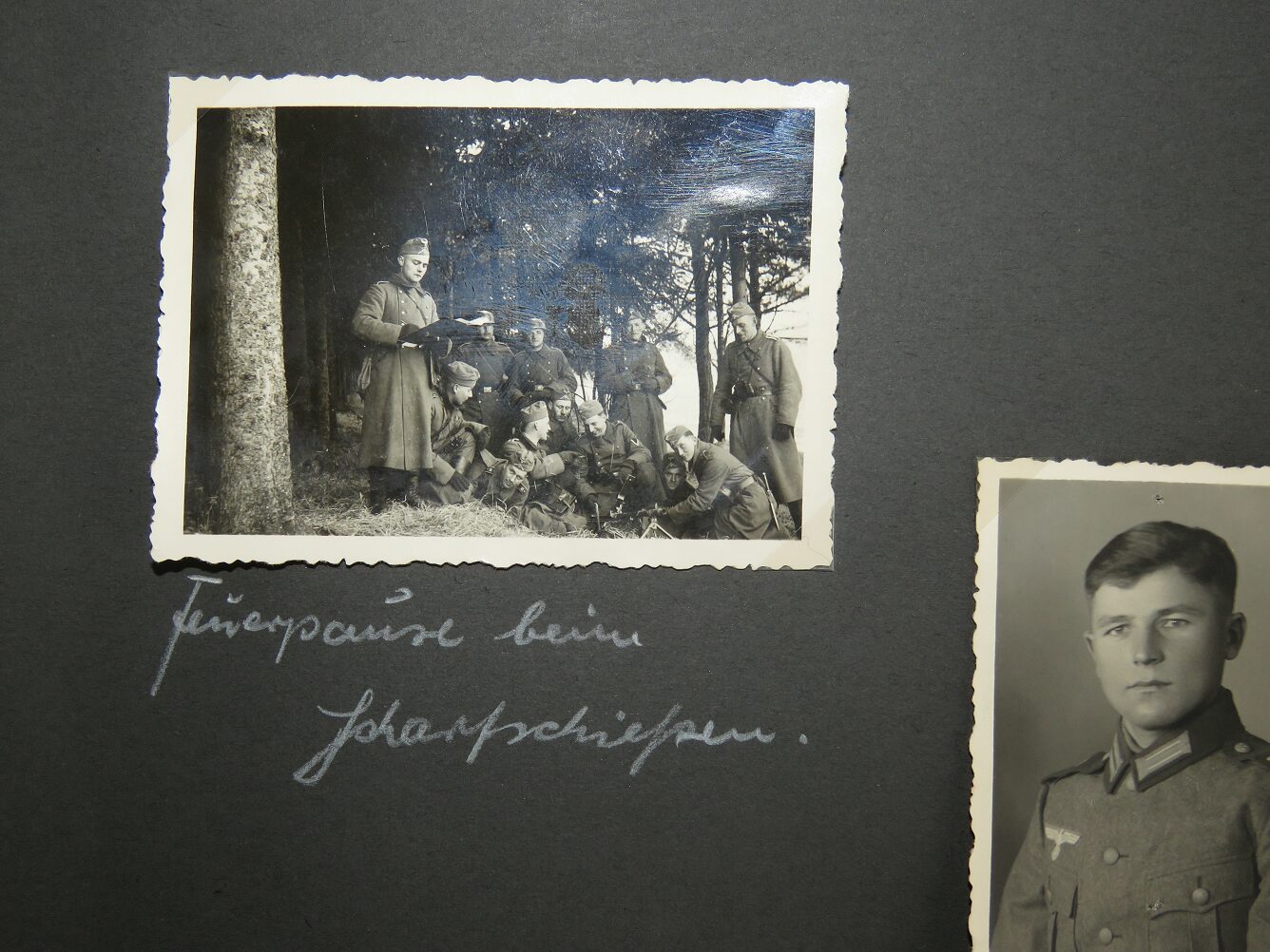 Two albums of the German technician NCO Karl Held from the 6th machine ...