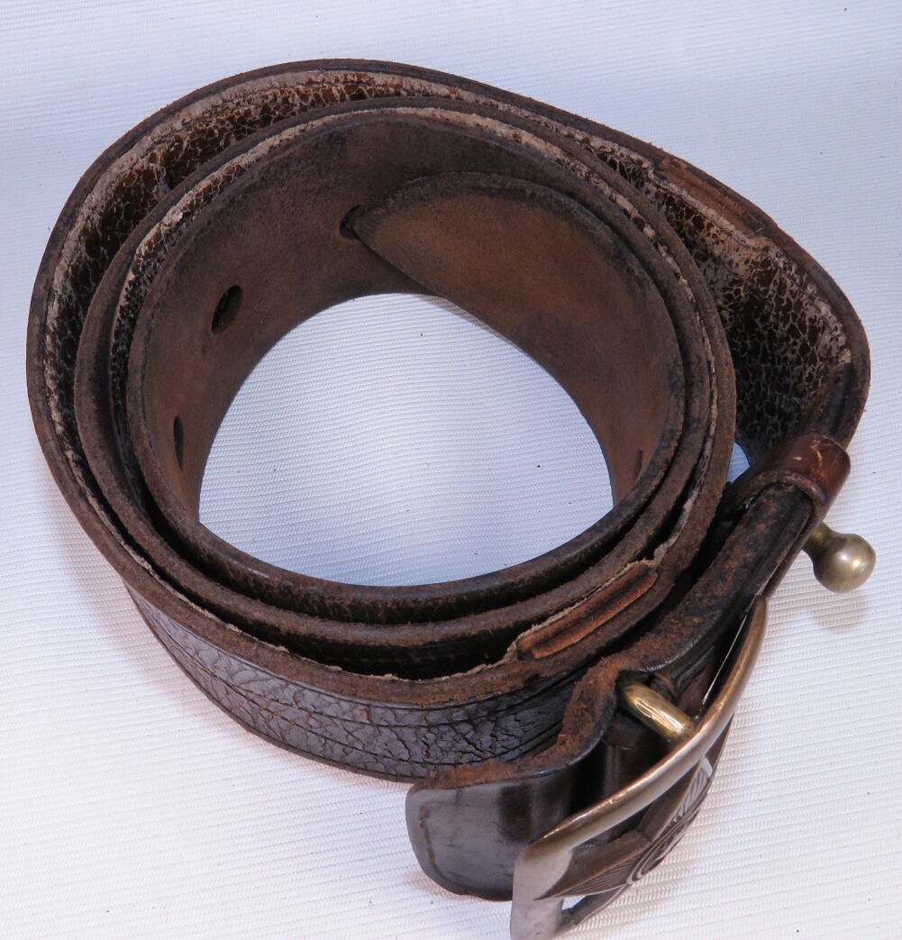 Red Army M 35 command crew leather belt