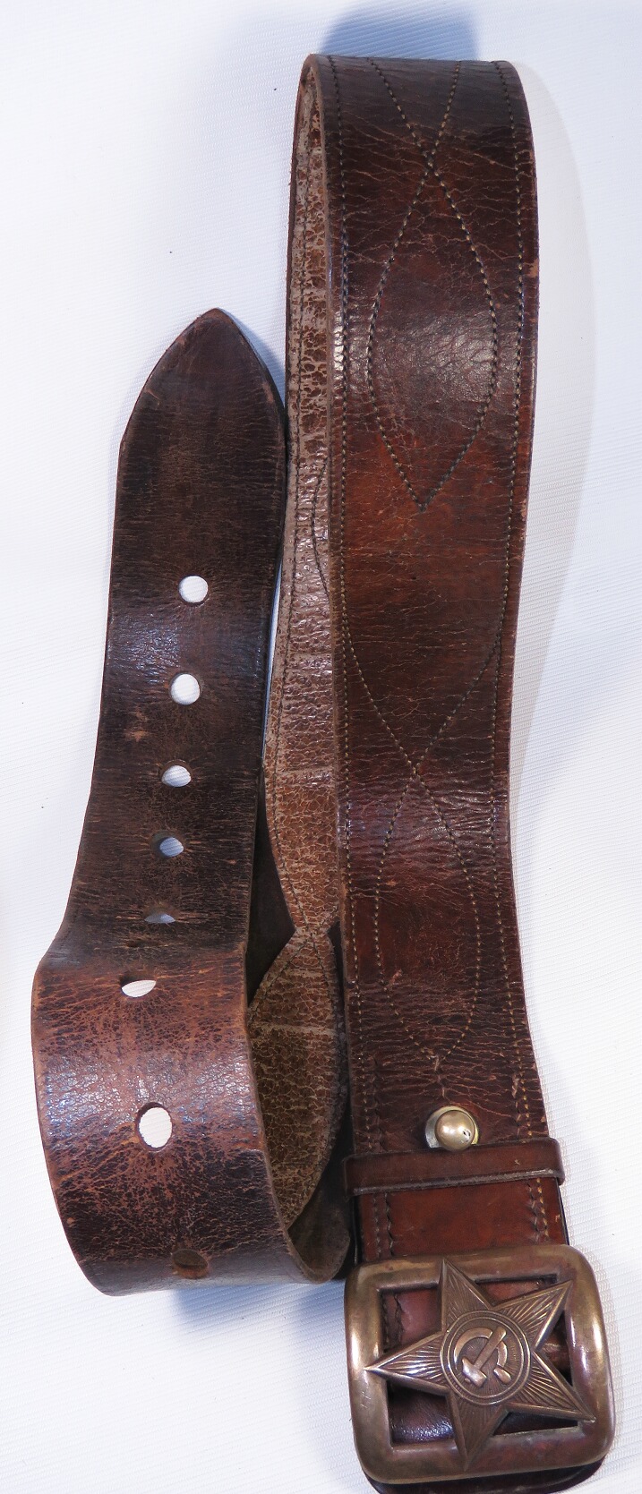 Red Army M 35 command crew leather belt