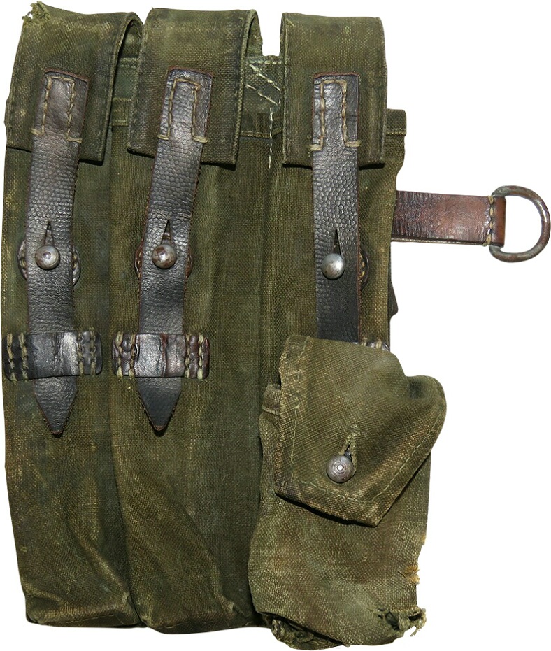 Right side canvas pouch for the mp-40 submachine gun