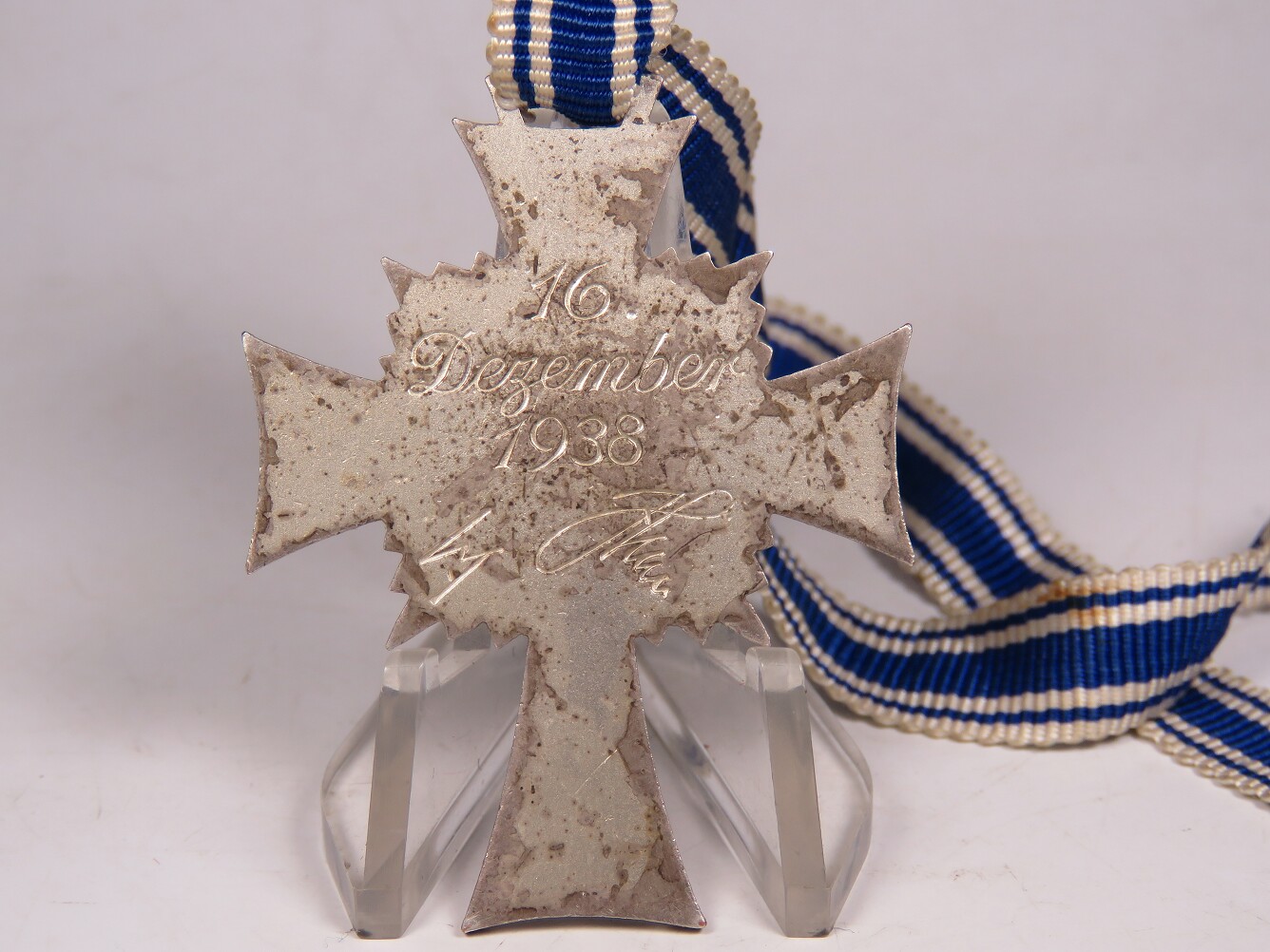 Deutsches Mutterkreuz in Silber 1938