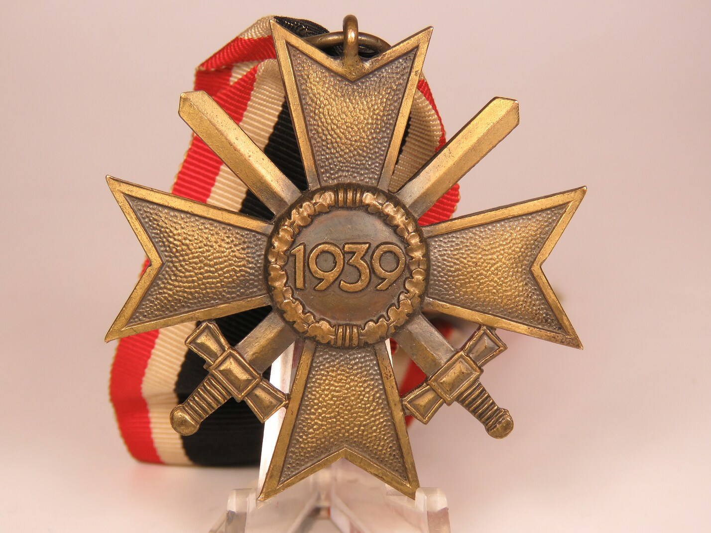 War Merit Cross with Swords 1939 PKZ 38 Josef Bergs