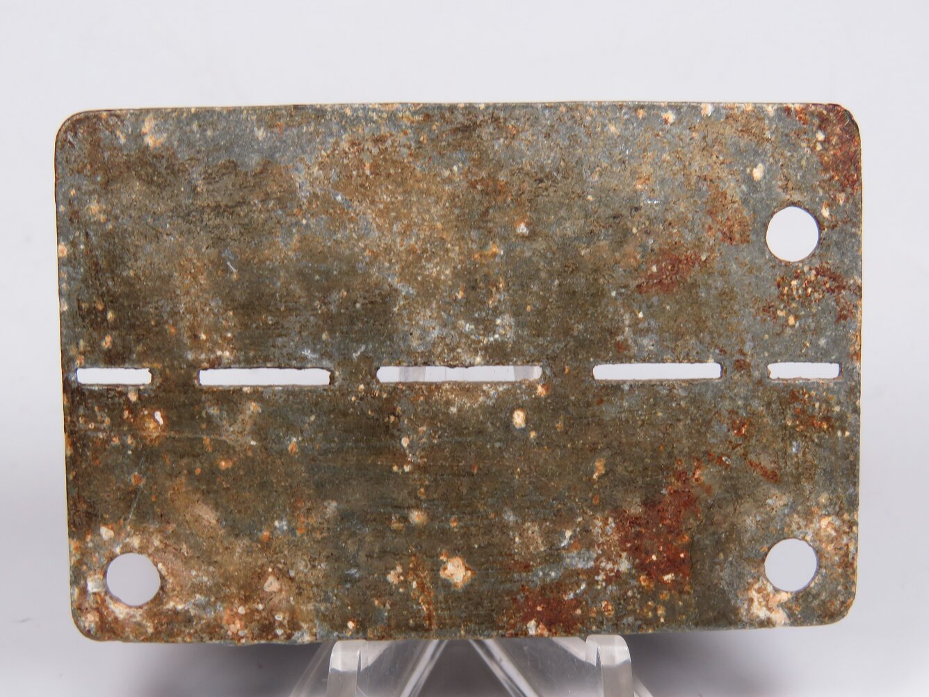 Dog tag of a prisoner of the war from Stalag XIA