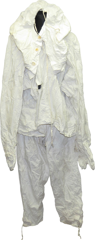 Red Army white camouflage suit. 1941 year - Maskhalat.