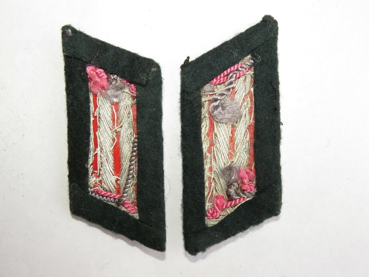 Wehrmacht officers rank collar for the armored troops or ...