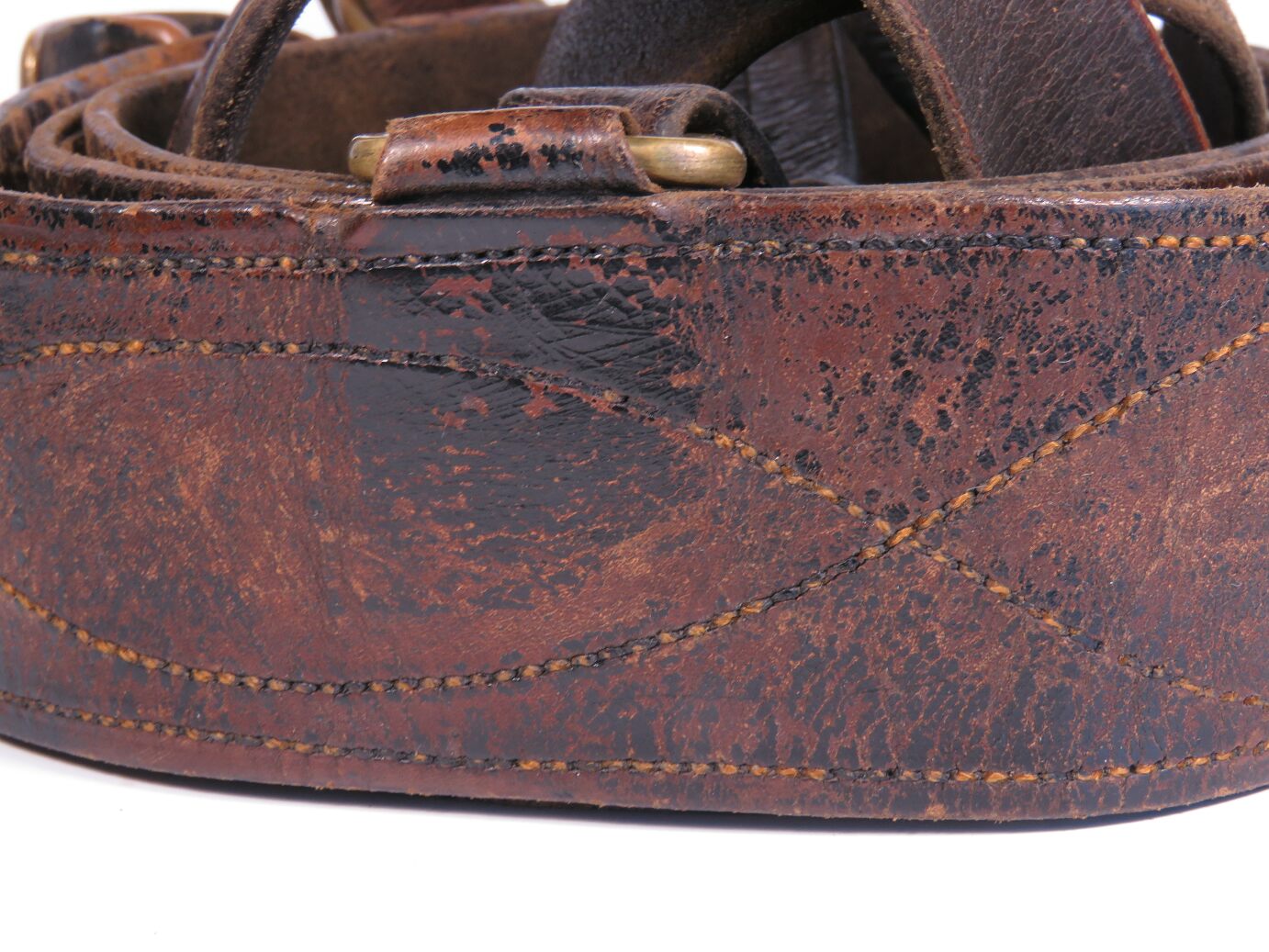 M35 belt for the command staff of the Red Army with a cross strap