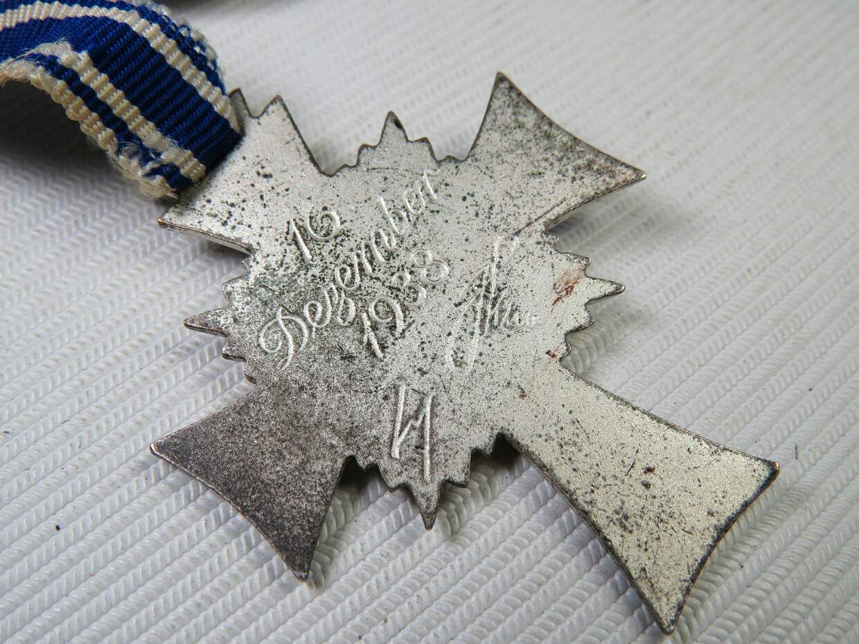 3rd Reich Mother Cross in silver, 2nd class.