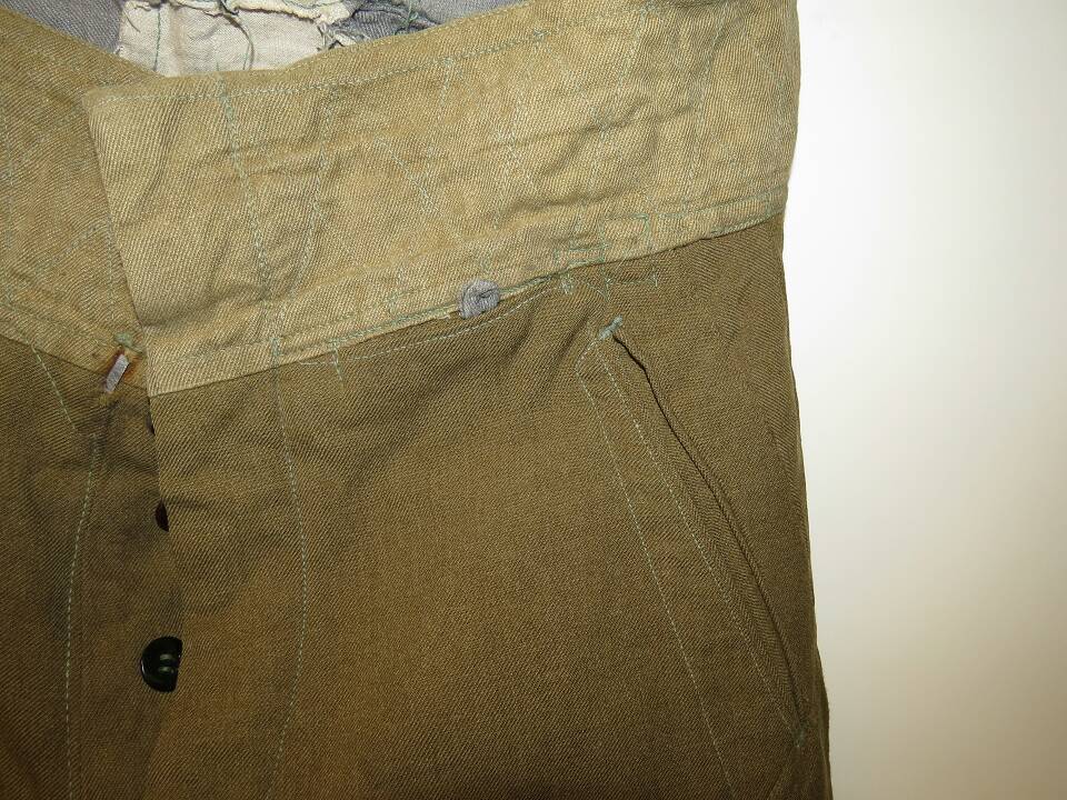 RKKA combat breeches M 35 made from Canadian WW1 wool.- Trousers & Breeches