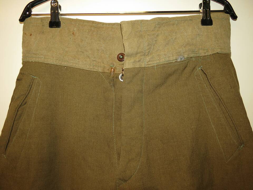 RKKA combat breeches M 35 made from Canadian WW1 wool.- Trousers & Breeches