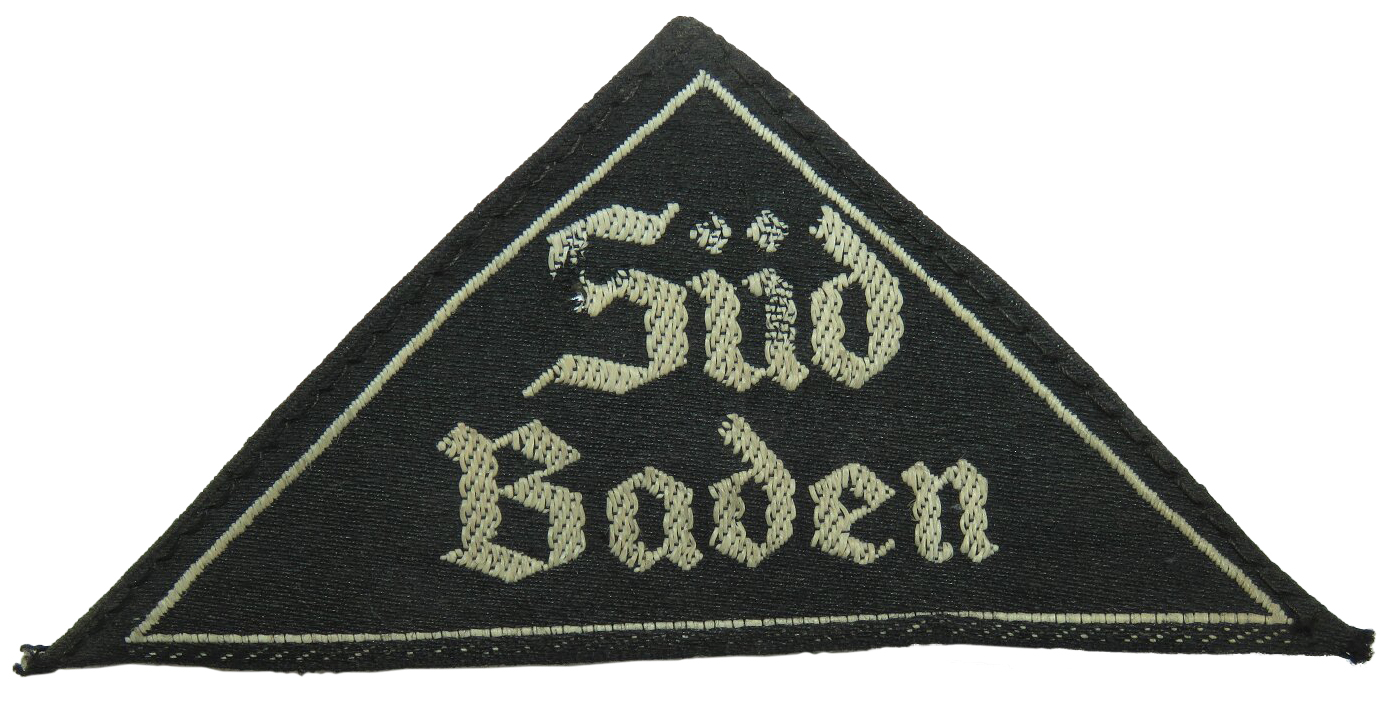 BDM Gebietsdreieck Süd Baden RZM A4/96