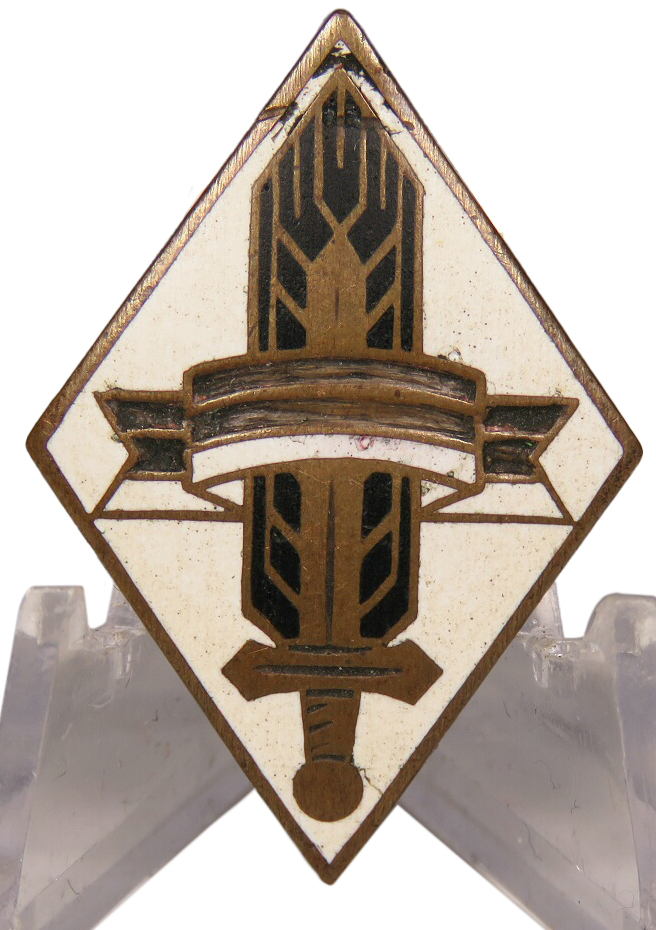Badge of Estonian collaborators in the Third Reich