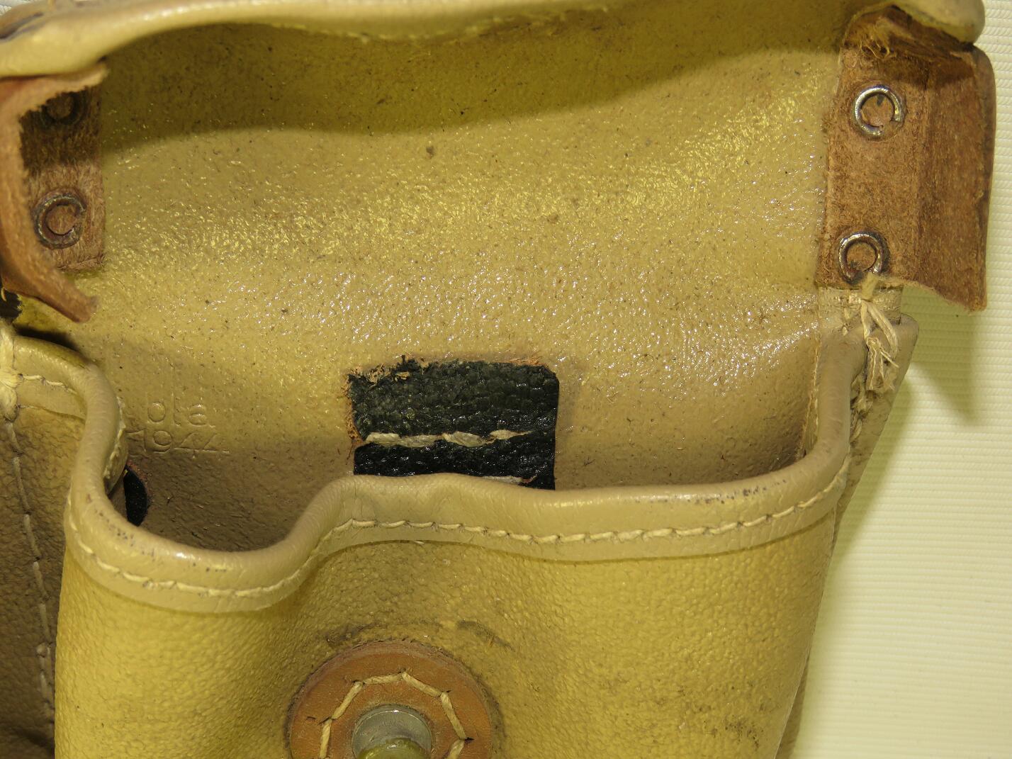 Artificial leather/oilcloth ammo pouch for Mauser G43 rifle, BLA44 ...