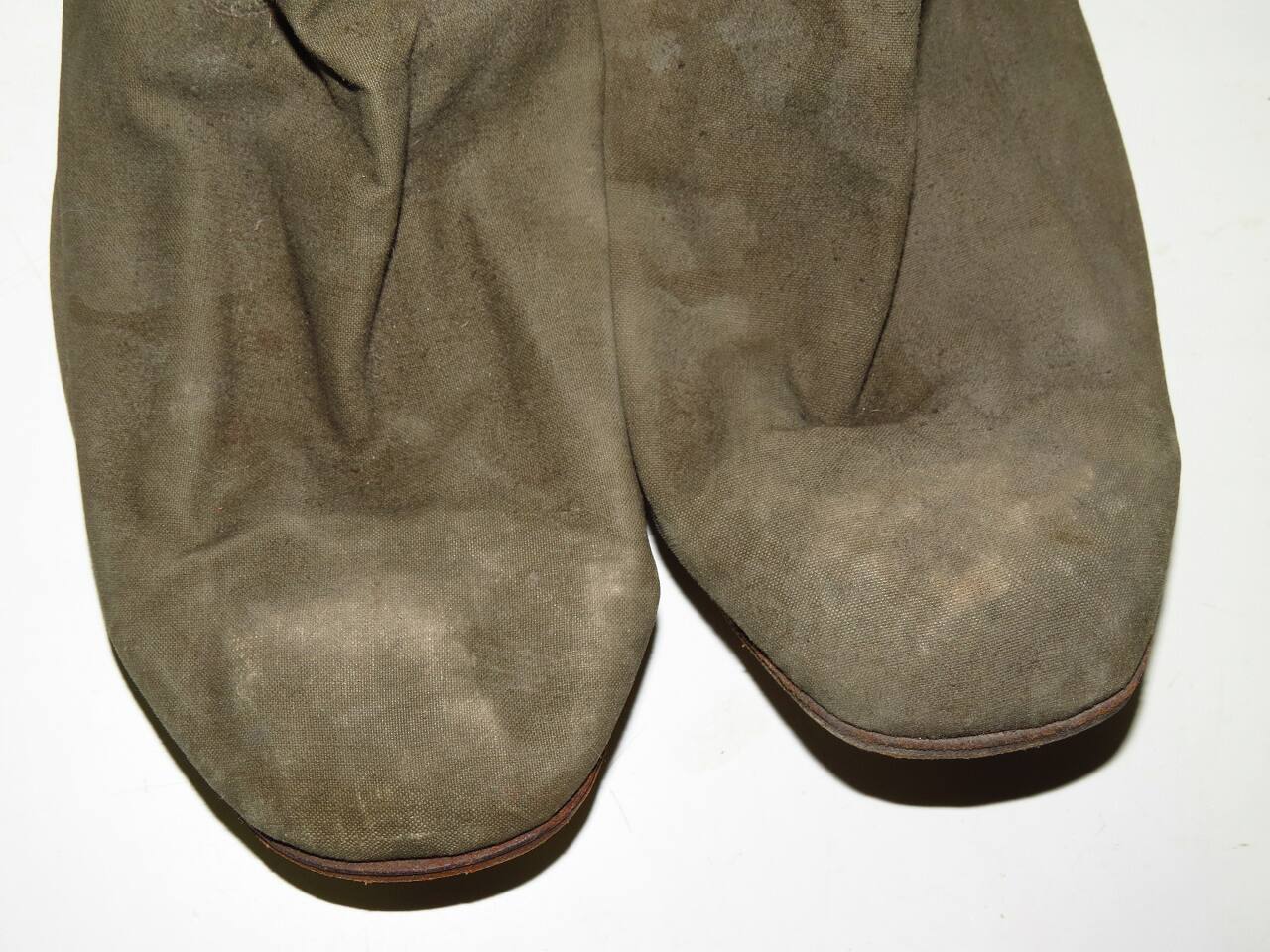 Red Army canvas made boots.- Boots & Shoes