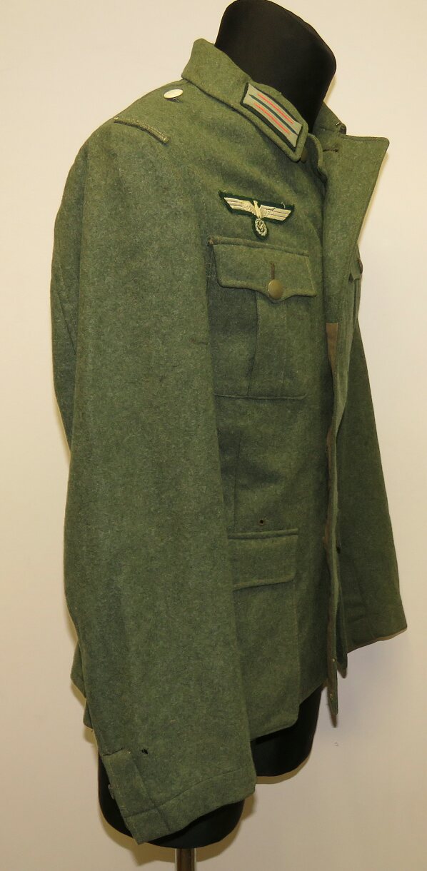 Wehrmacht M 40 German tunic. Heavily modified