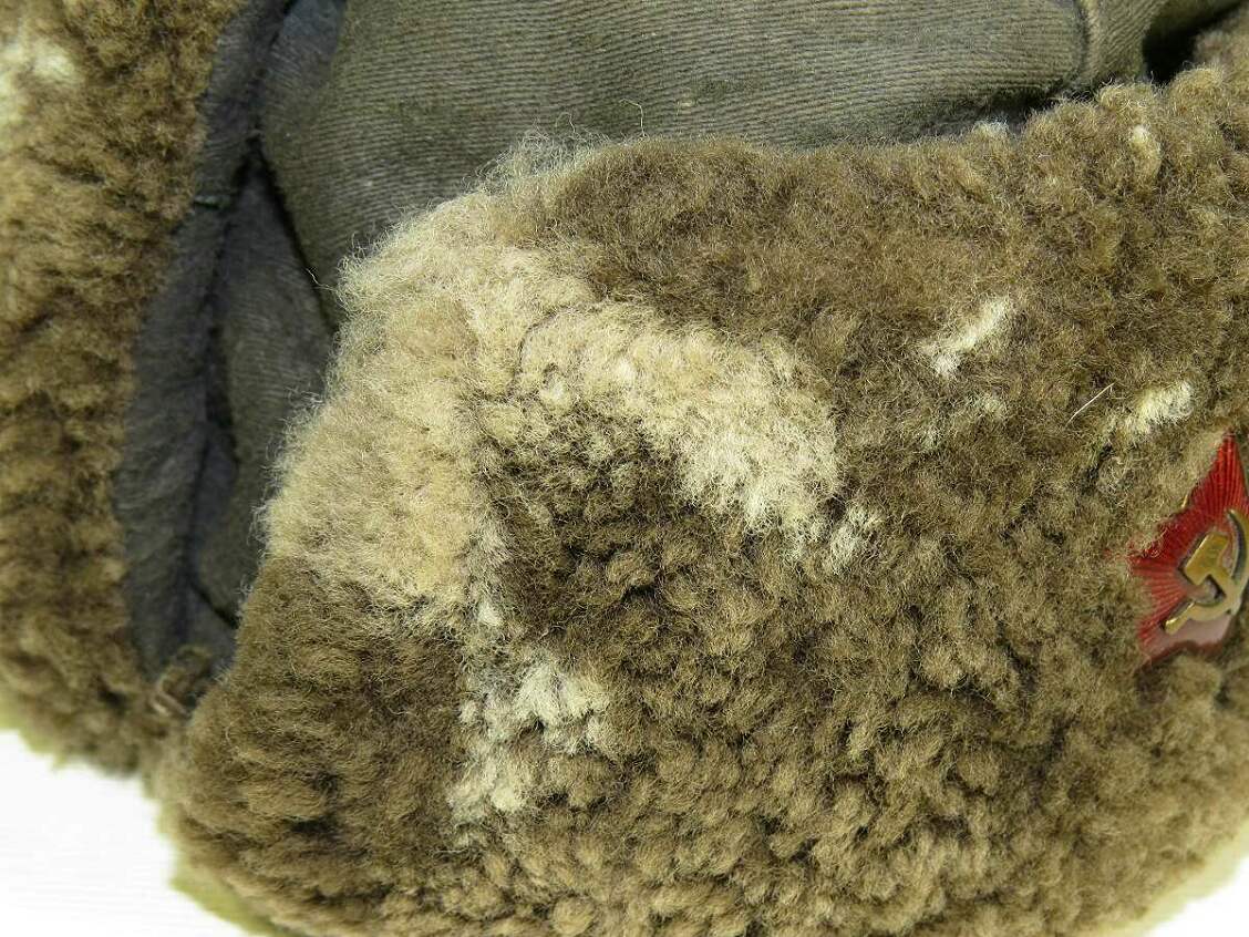 Red Army/RKKA. Soviet winter hat Ushanka- Headgear