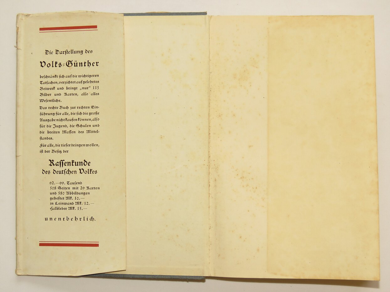 Handbook of the race of the German people
