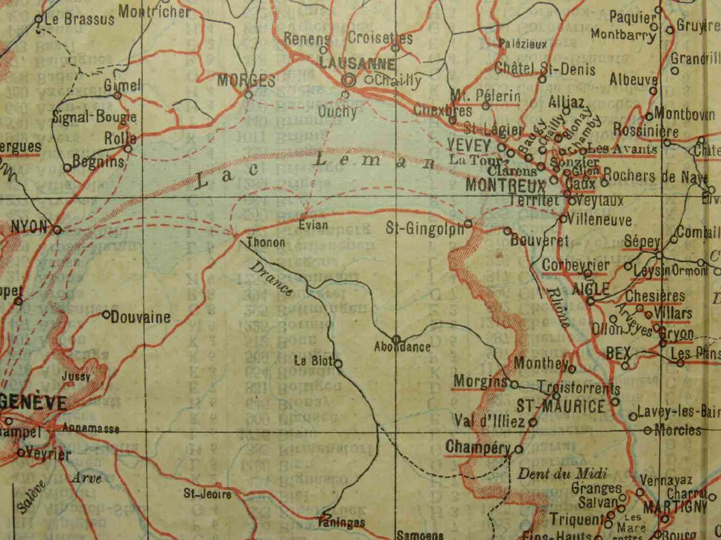 HAPAG cruise map