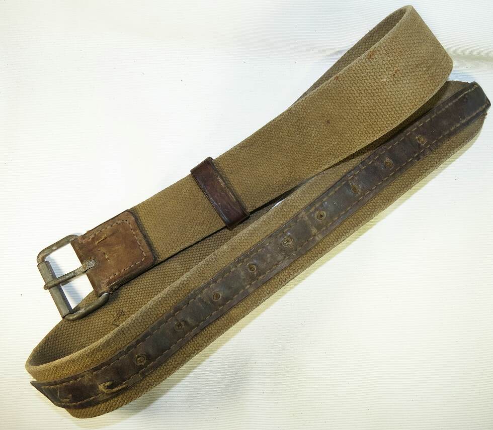 Red Army canvas belt, width 45 mm, dated 1941