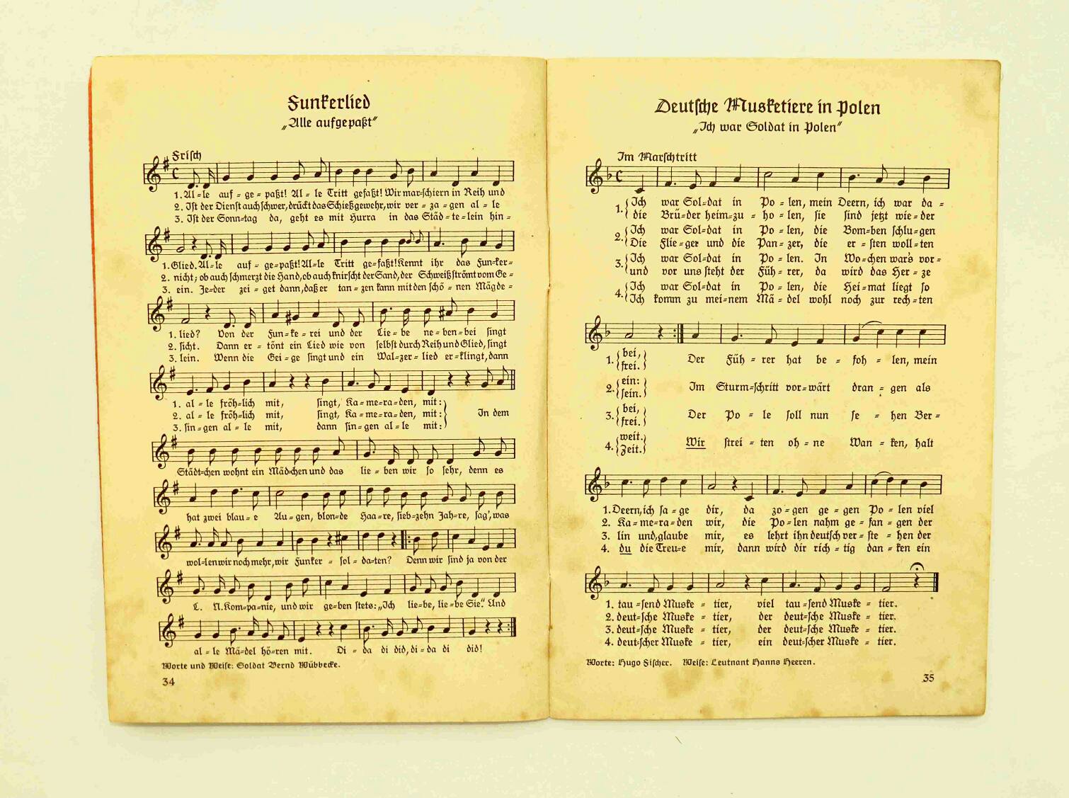 Das Lied der Front - Liedersammlung des Großdeutschen Rundfunks, Heft 2
