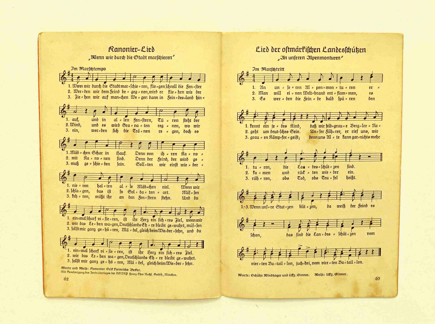 Das Lied der Front - Liedersammlung des Großdeutschen Rundfunks, Heft 2