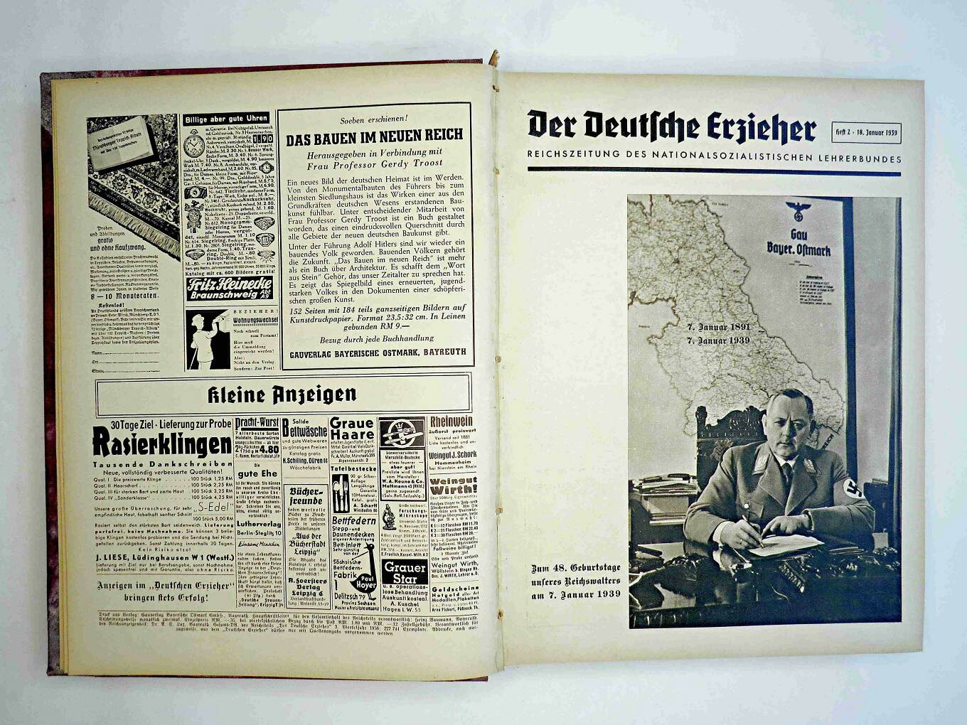 Der Deutsche Erzieher, Reichsleitung des Nationalsozialistischen ...