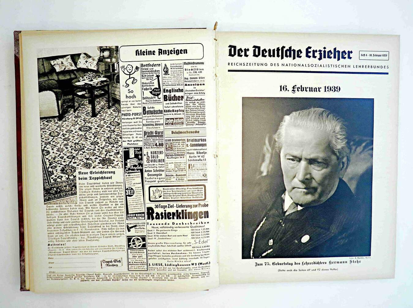 Der Deutsche Erzieher, Reichsleitung des Nationalsozialistischen ...