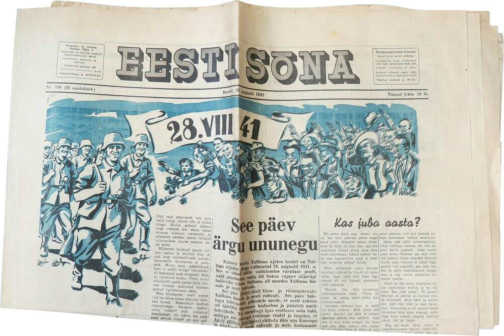 WW2 propaganda newspaper - Books, Magazines, Newspapers