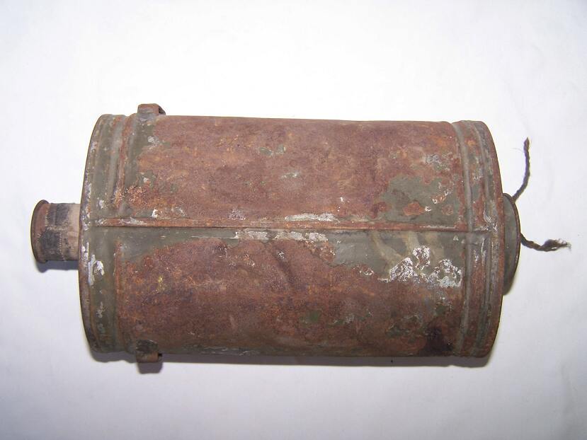 Zelinsky filter for Russian ww1 Zelinskiy-Kummant gasmask, short ...