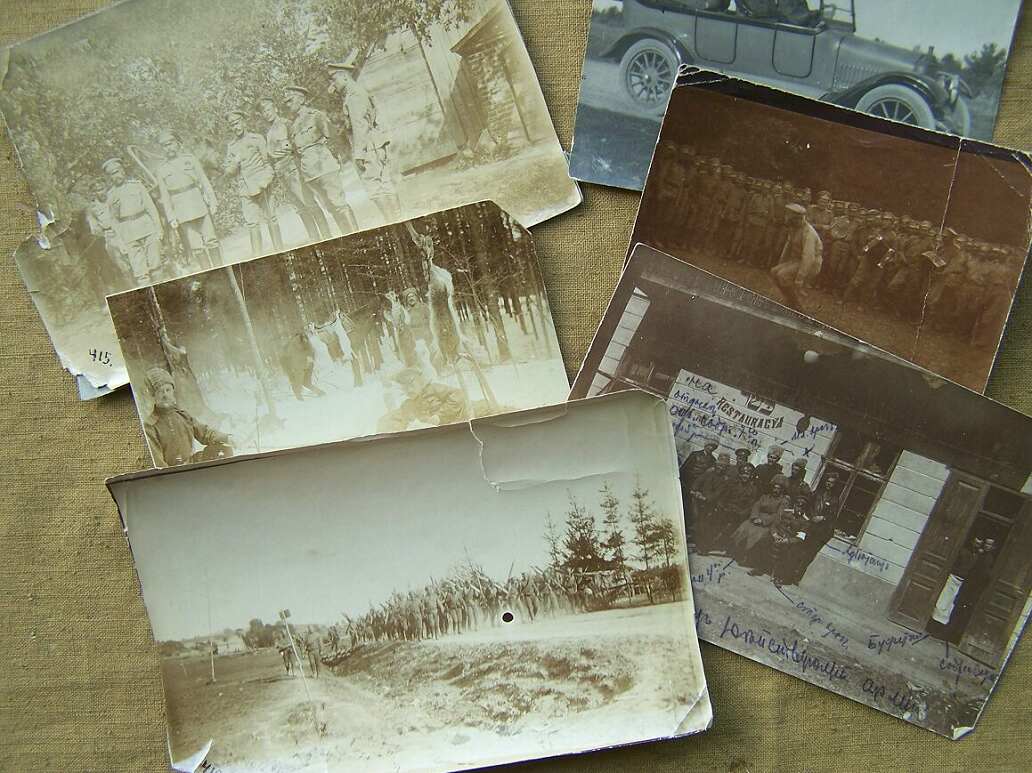 Set of 126 pictures of one officer, pre-ww1, ww1, Civilian war and pre ...