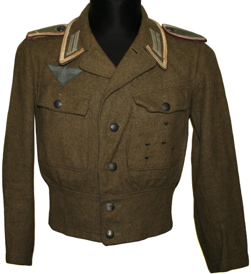 Heeres M 44 Feldbluse, artillerien unteroffizier.