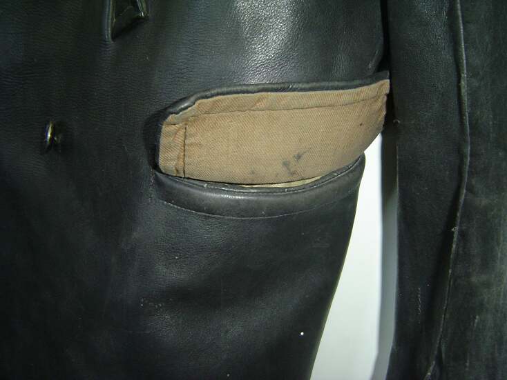 WW2 soviet russian leather coat for NCO's of armored crew- Overcoats ...