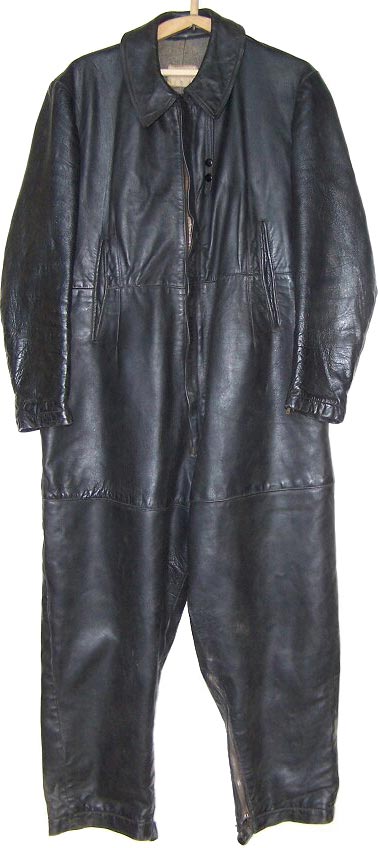 WW2 German Kriegsmarine leather protective suit for Flak and other ship ...