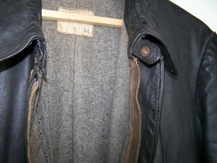 WW2 German Kriegsmarine leather protective suit for Flak and other ship ...